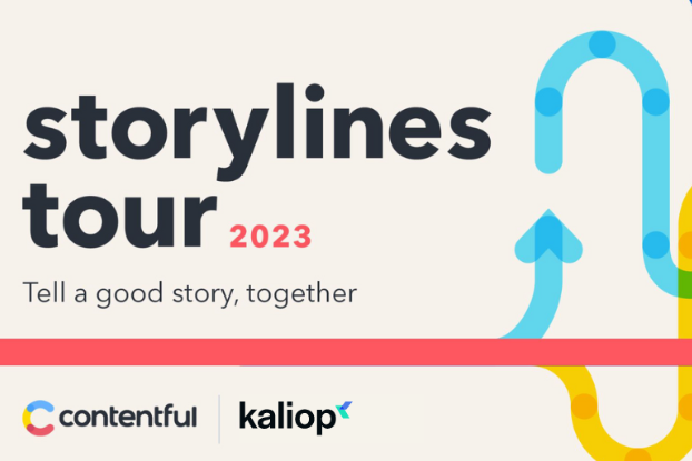 Kaliop sponsor du Storylines Tour Paris de Contentful