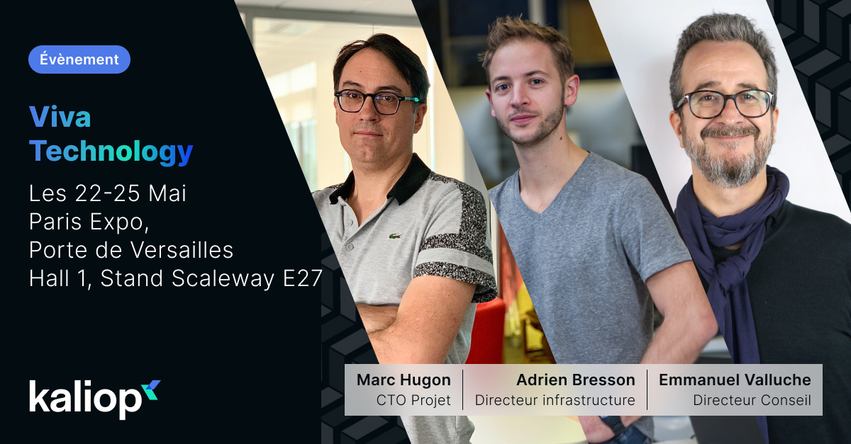 Kaliop vous donne rendez-vous à Viva Technology Paris 2024